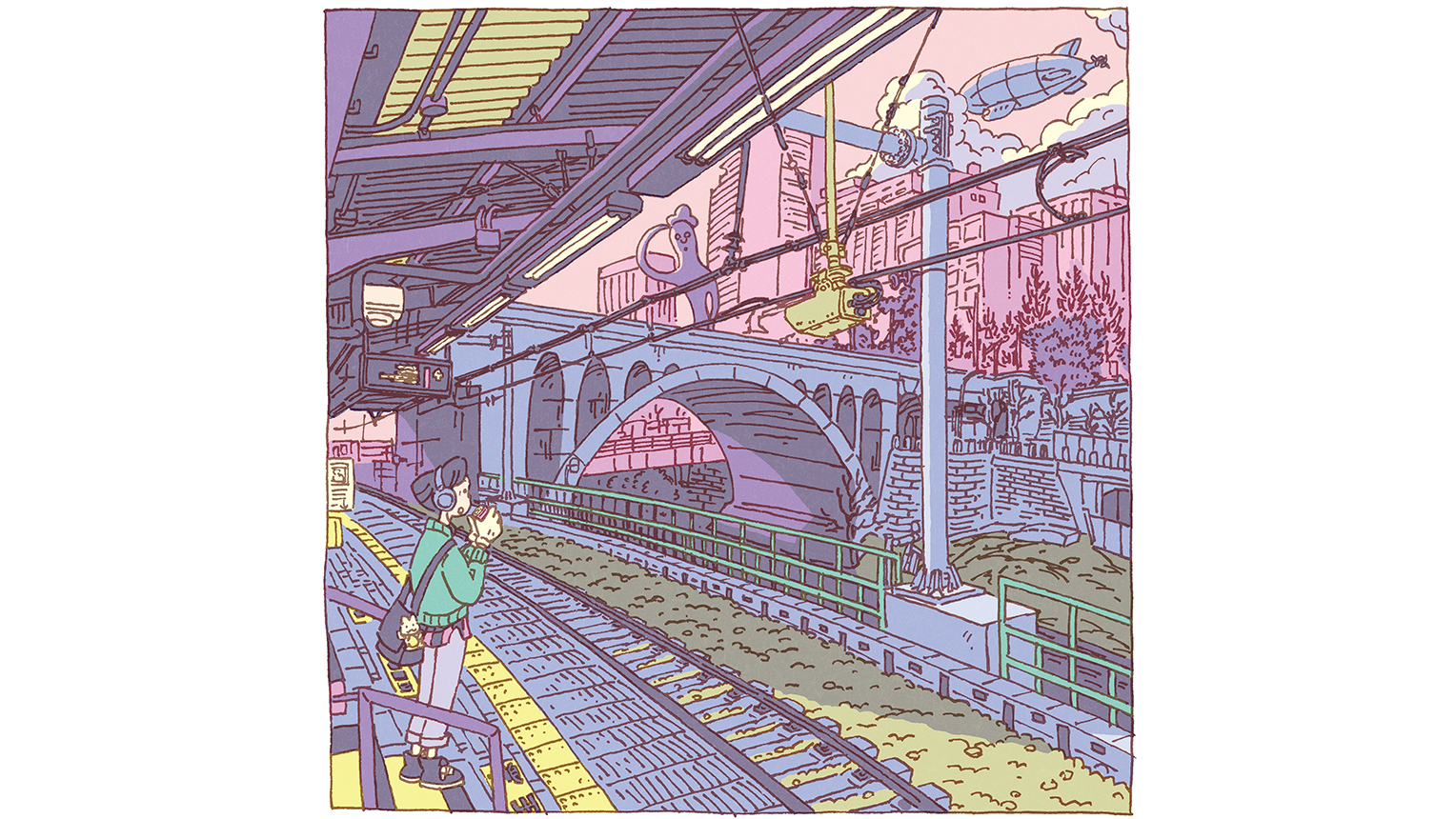 The Nostalgic Yet New Face of Nihonbashi as Depicted by an Illustrator ...